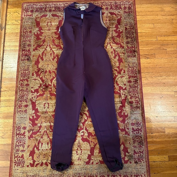val hughes | Pants & Jumpsuits | Womens Ski Suit Vintage With Stirrup ...